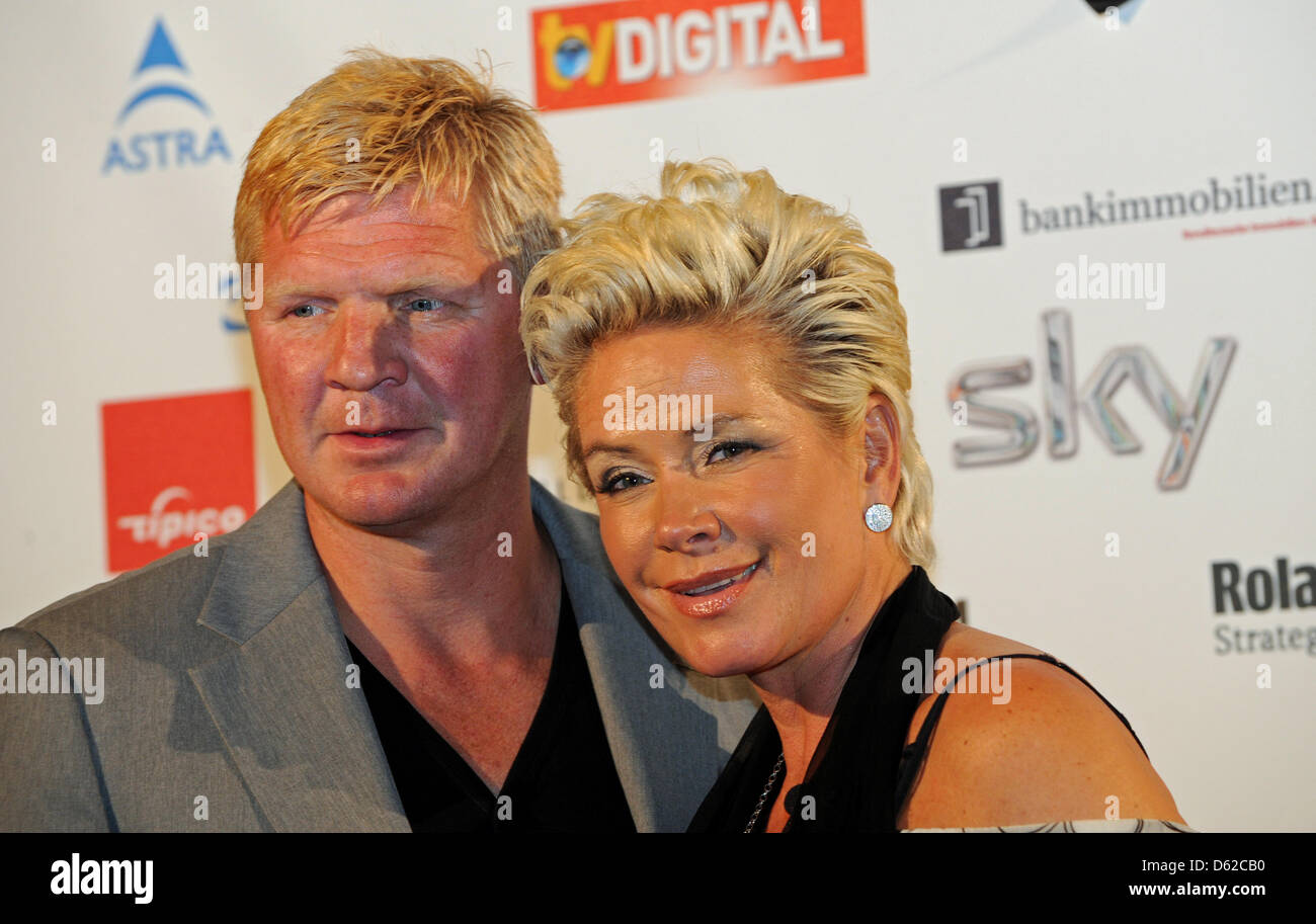 Stefan effenberg wife claudia effenberg hi-res stock photography and ...