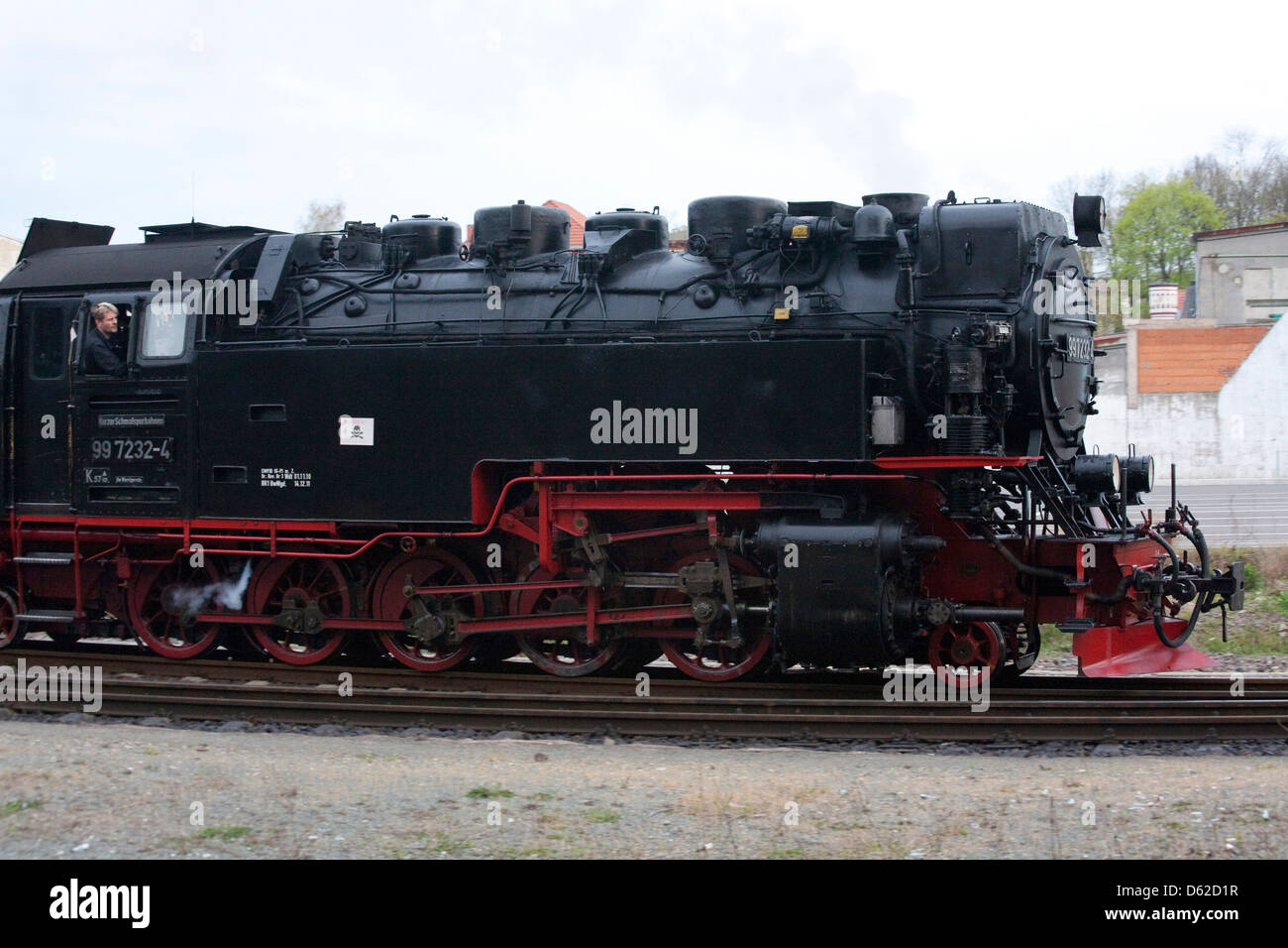 Vintage steam powered locomotive hi-res stock photography and images ...