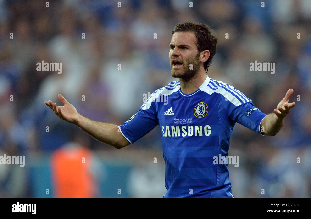 Juan mata champions league hi-res stock photography and images - Alamy