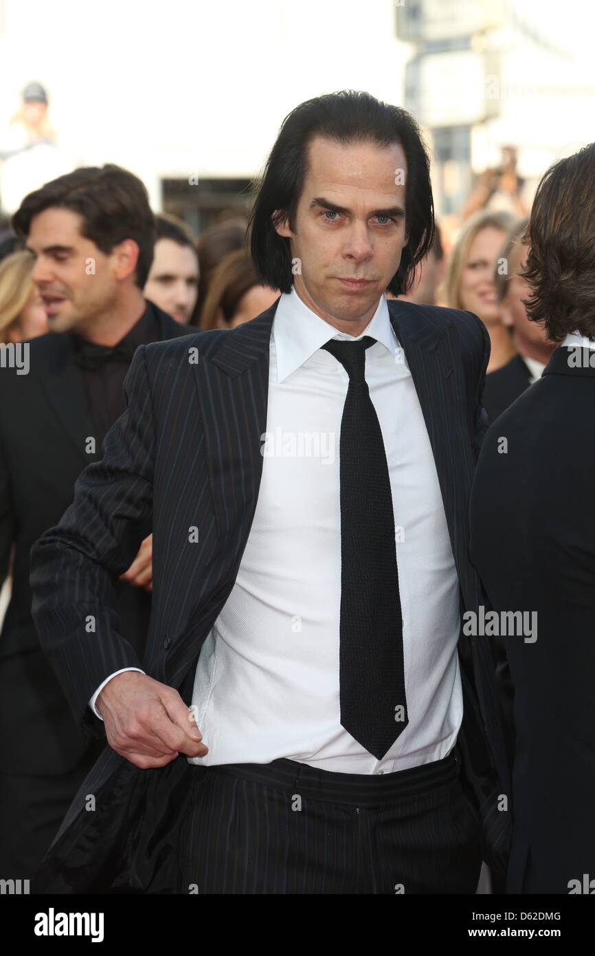 Musician / screenwriter Nick Cave arrives at the premiere of "Lawless ...