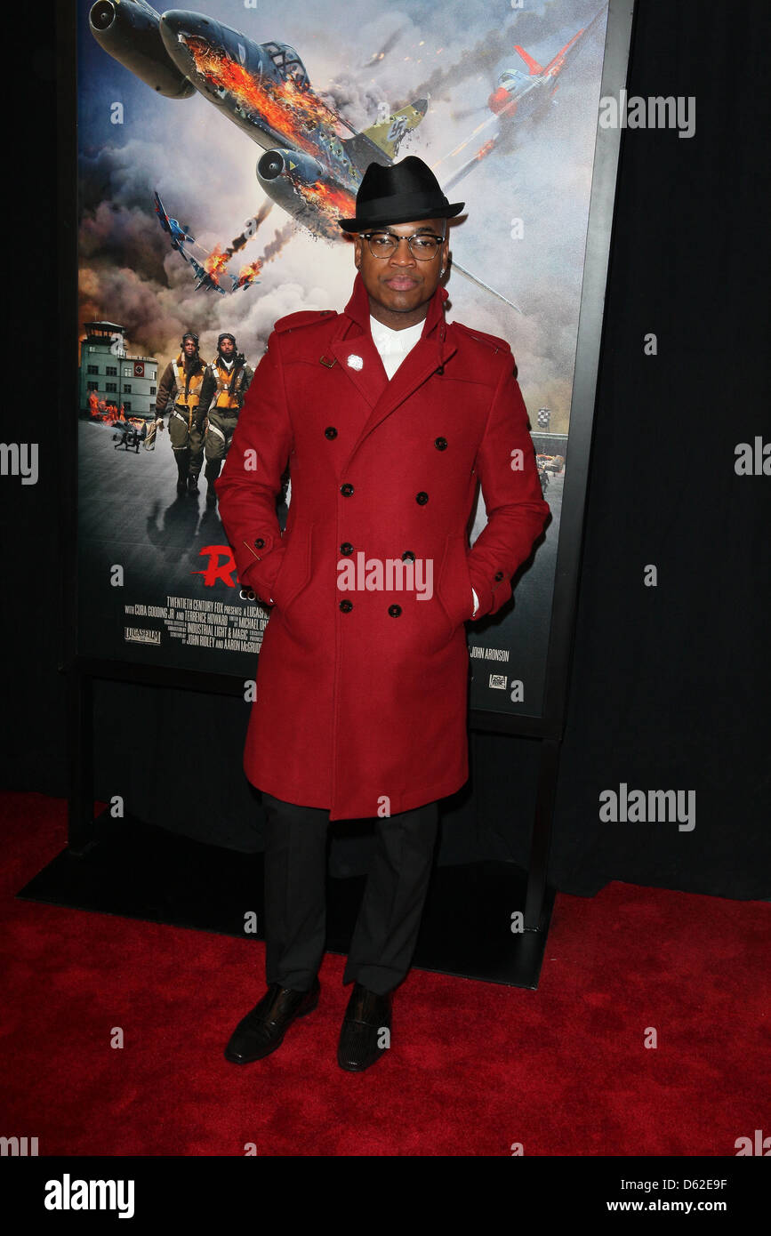 Ne-Yo The New York Premiere of 'Red Tails' held at The Ziegfeld Theatre ...
