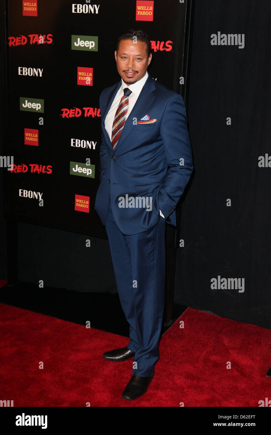 Terrence Howard The New York Premiere of 'Red Tails' held at The ...
