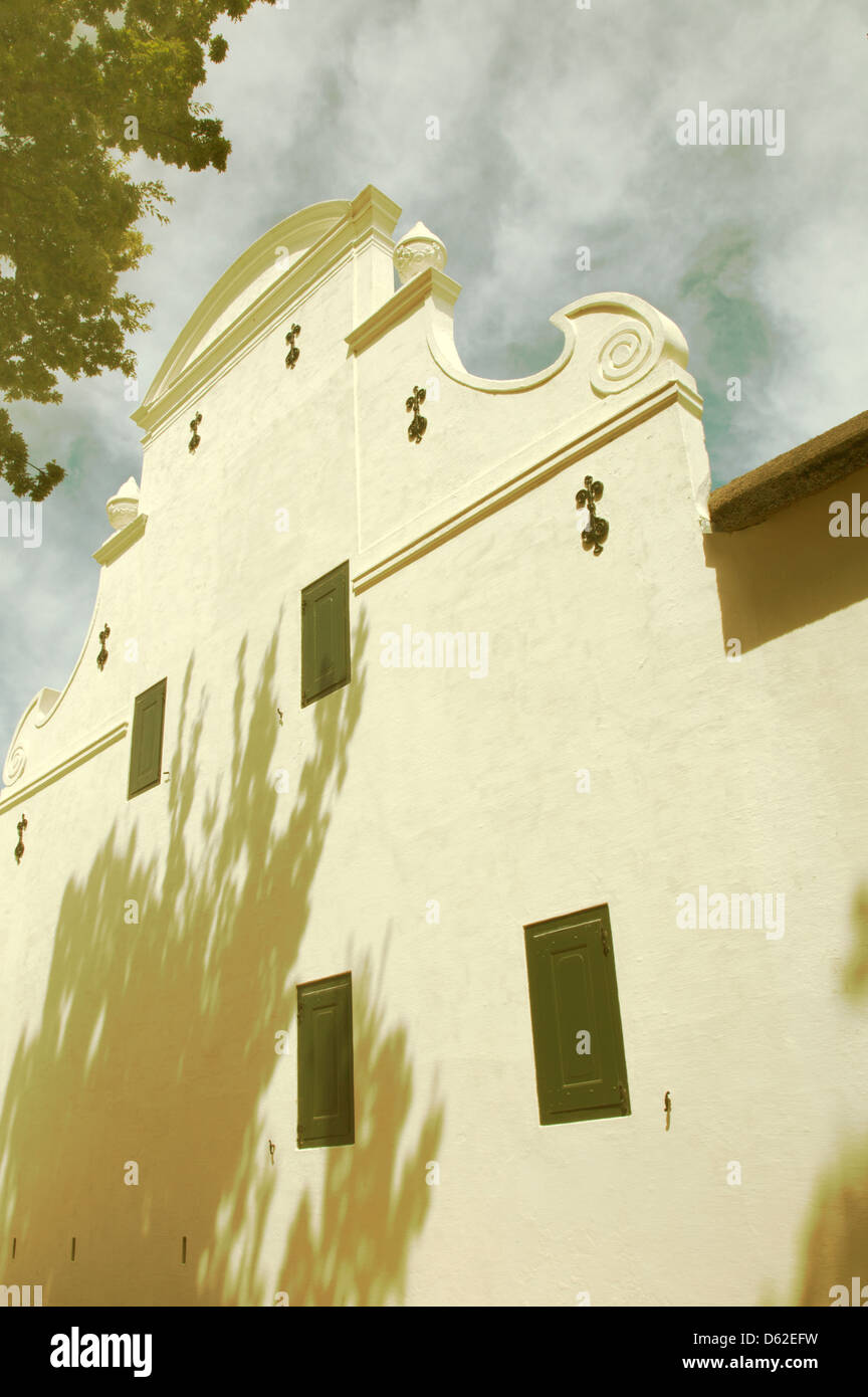 Gable building cape dutch hi-res stock photography and images - Alamy