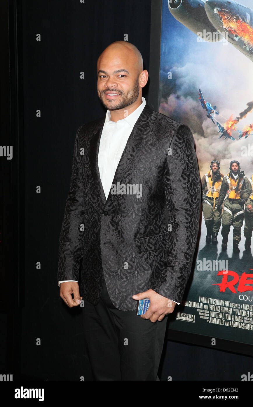 Anthony Hemingway The New York Premiere of 'Red Tails' held at The ...