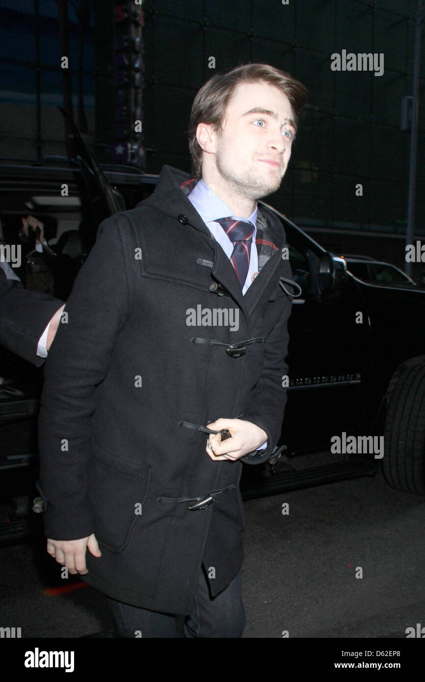 Daniel Radcliffe Celebrities are seen at ABC Studios 'Good Morning ...