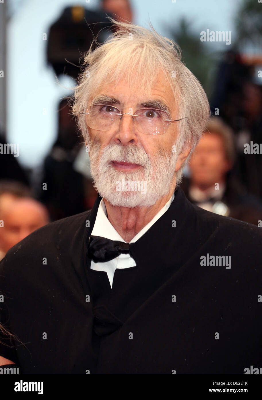 Director Michael Haneke attends the premiere of "Amour" during the 65th ...
