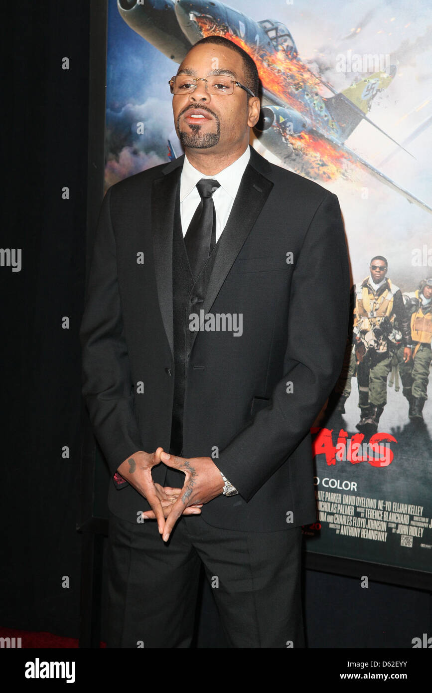 Method Man The New York Premiere of 'Red Tails' held at The Ziegfeld ...