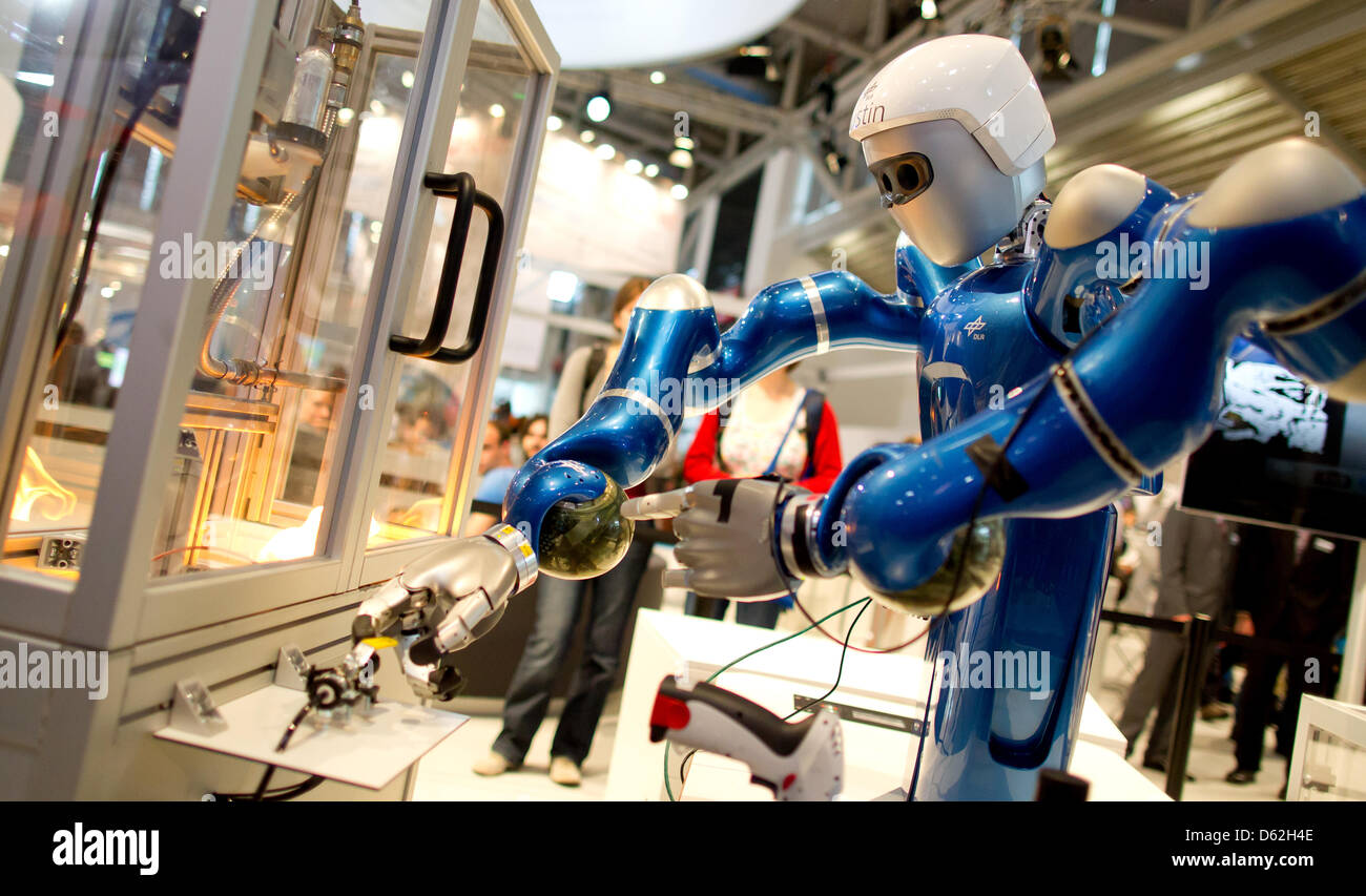Robot Justin developed by the German Aerospace Center (DLR) is ...