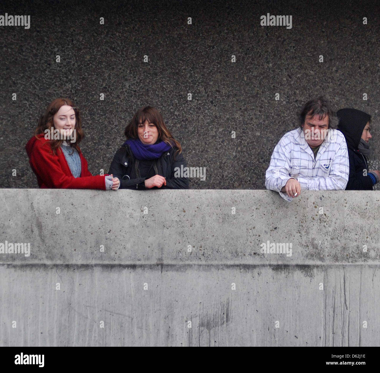 Saoirse Ronan and Neil Jordan on the set of the vampire movie ...