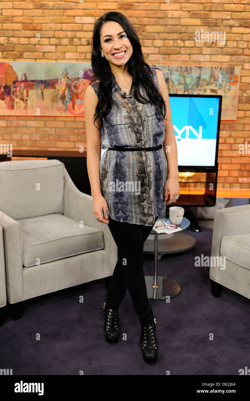 Cassie Steele Appears On The Marilyn Denis Show Promoting A New Tv