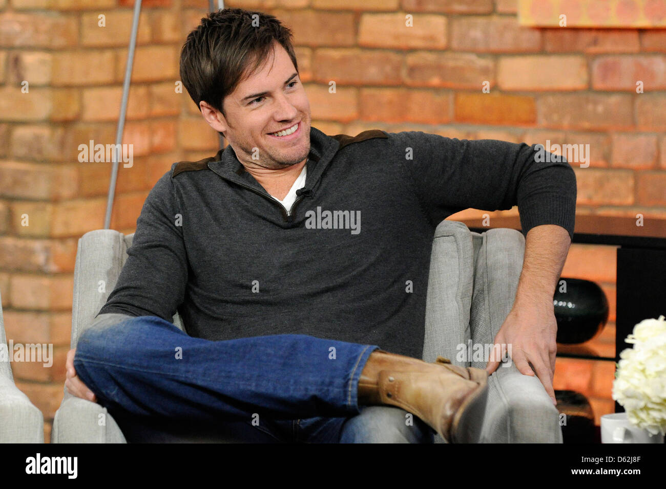 Jonathan Patrick Moore appears on 'The Marilyn Denis Show' promoting a ...