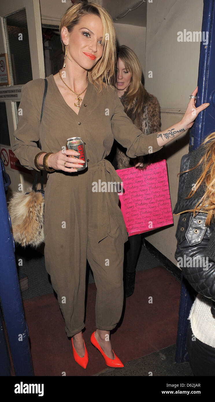 Sarah Harding Kimberley Walsh got nice surprise during her performance ...