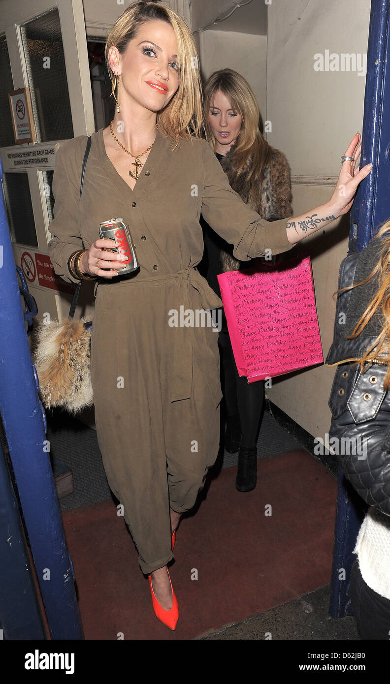 Sarah Harding Kimberley Walsh got nice surprise during her performance ...