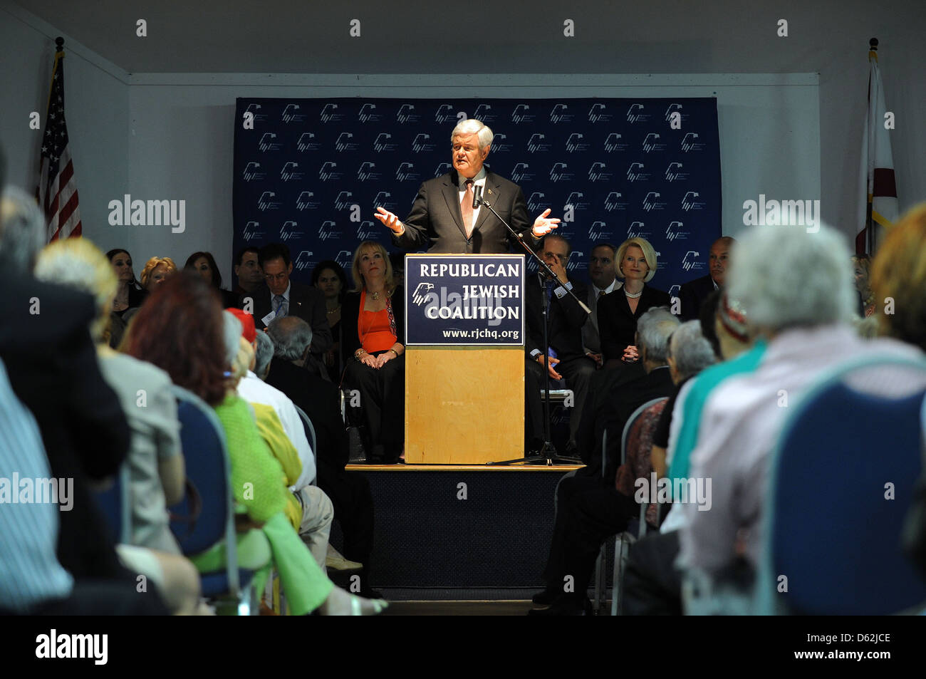 Candidate for republican presidential nomination hi-res stock ...