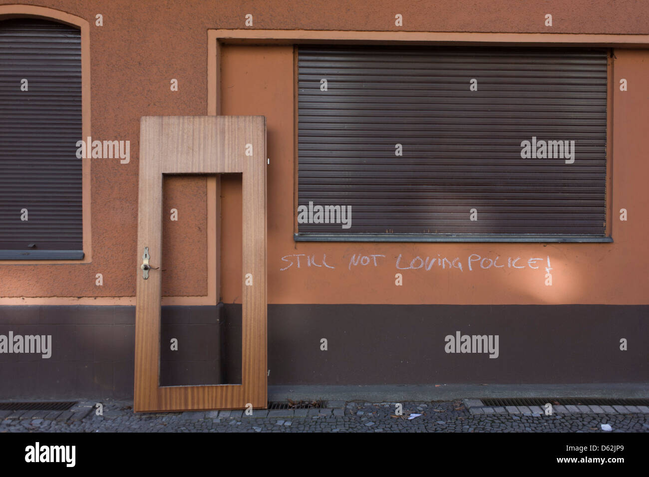 Anti police graffiti hi-res stock photography and images - Alamy