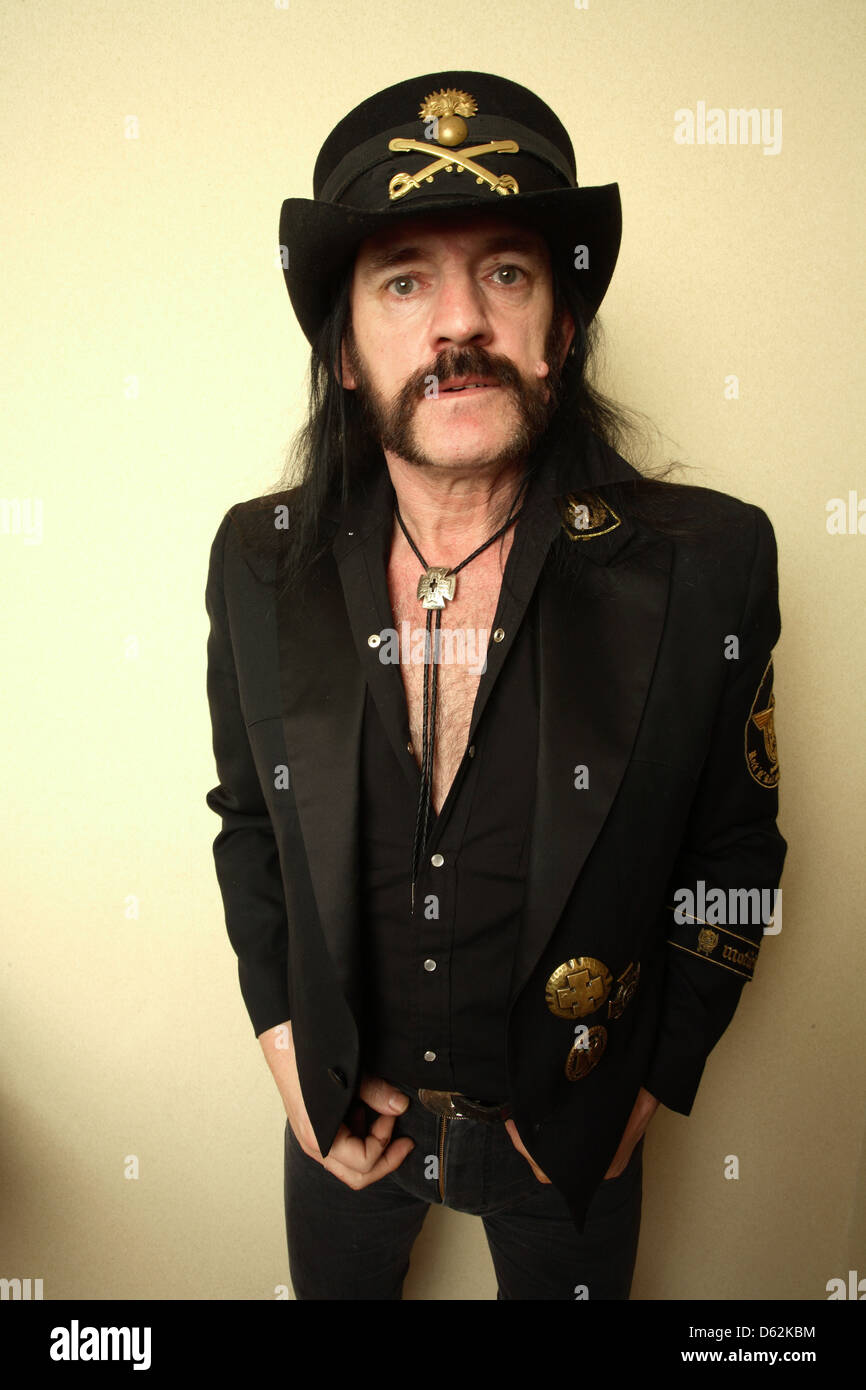 Lemmy Kilmister English musician and singer in the rock band Motörhead ...