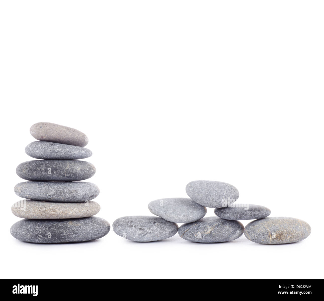Group of stones isolated Stock Photo - Alamy
