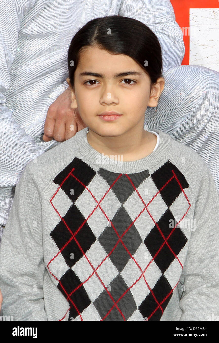 Blanket Jackson Michael Jackson's family and children immortalized ...