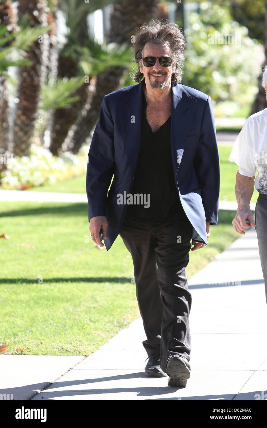 Al Paci walking in Beverly Hills Los Angeles, California Stock Photo ...