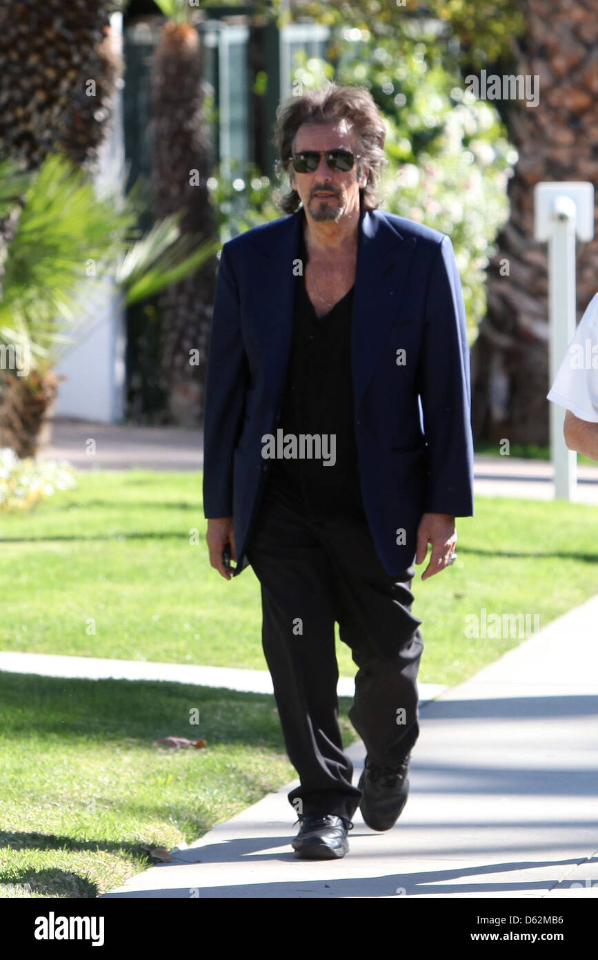 Al Paci walking in Beverly Hills Los Angeles, California Stock Photo ...