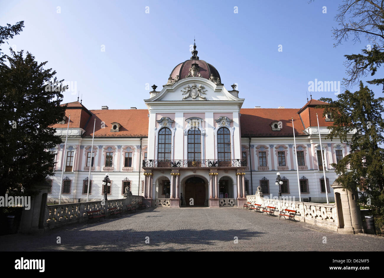 The Royal Palace in Godollo, Hungary Stock Photo - Alamy