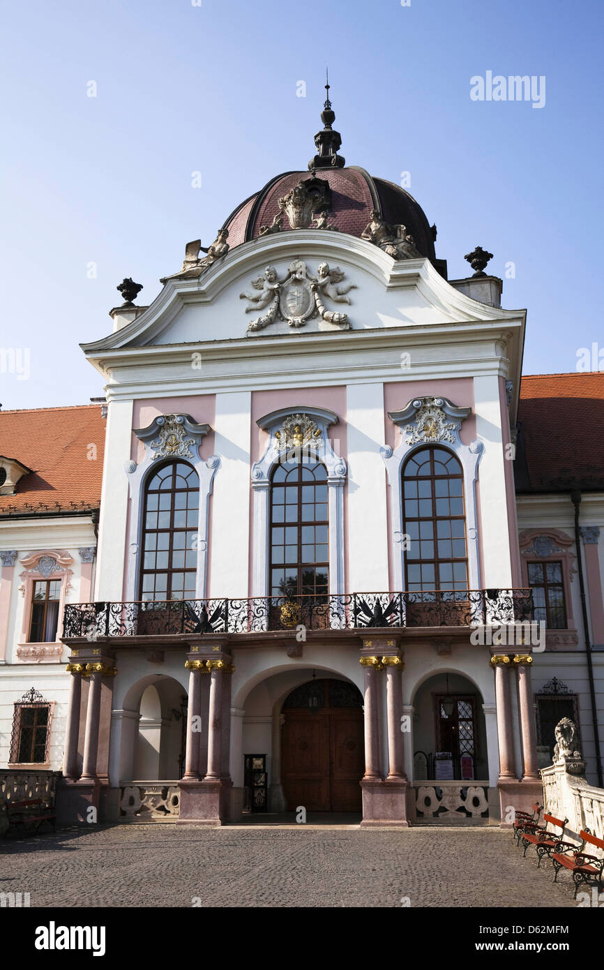 The Royal Palace in Godollo, Hungary Stock Photo - Alamy