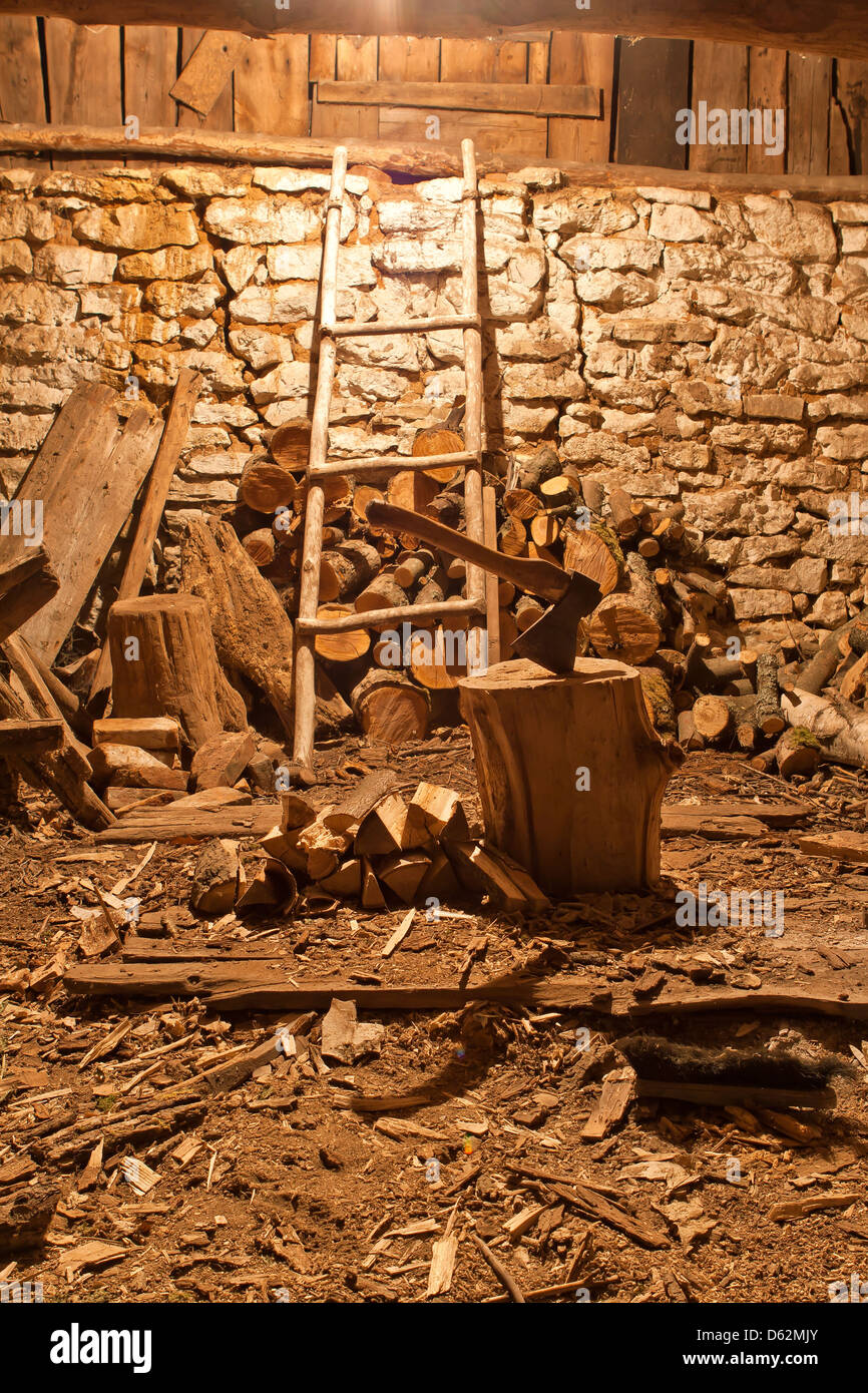 Inside old shed hi-res stock photography and images - Alamy