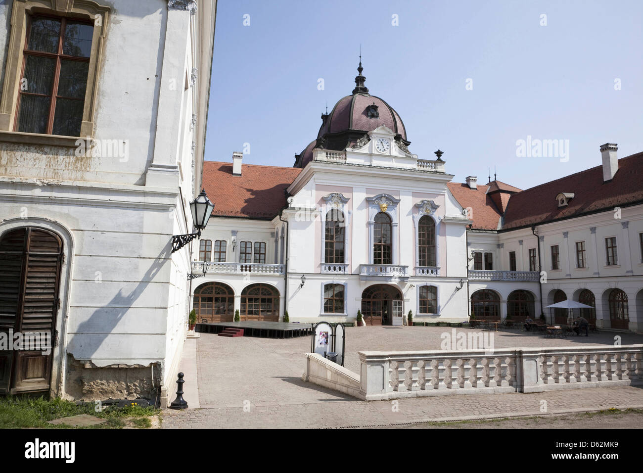 The Royal Palace in Godollo, Hungary Stock Photo - Alamy