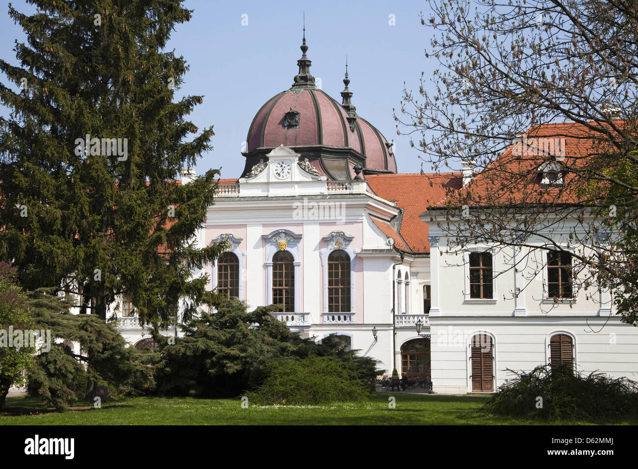 The Royal Palace in Godollo, Hungary Stock Photo - Alamy