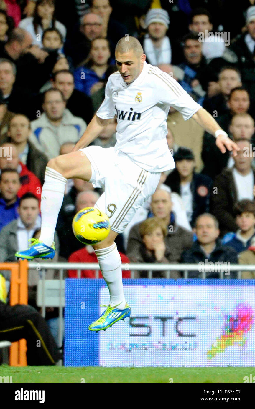 Real Madrid Vs. Granada football match held at Santiago Bernabeu. Real ...