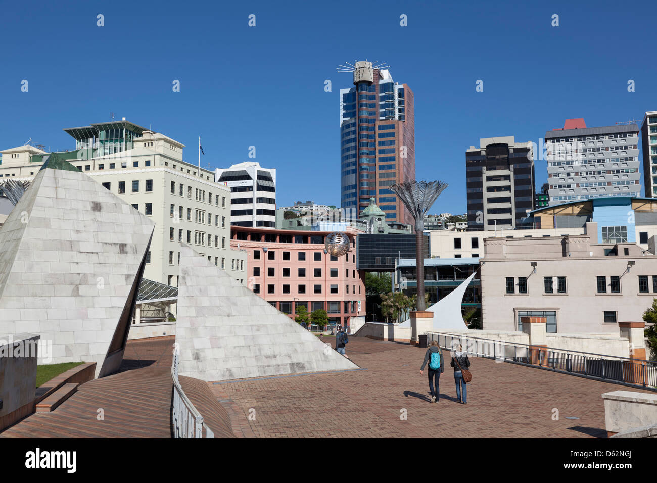 The Harbourfront Wellington, New Zealand Stock Photo - Alamy