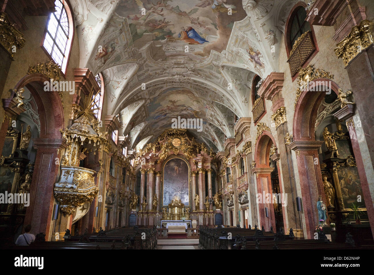Ignatius church in Gyor, Hungary Stock Photo - Alamy