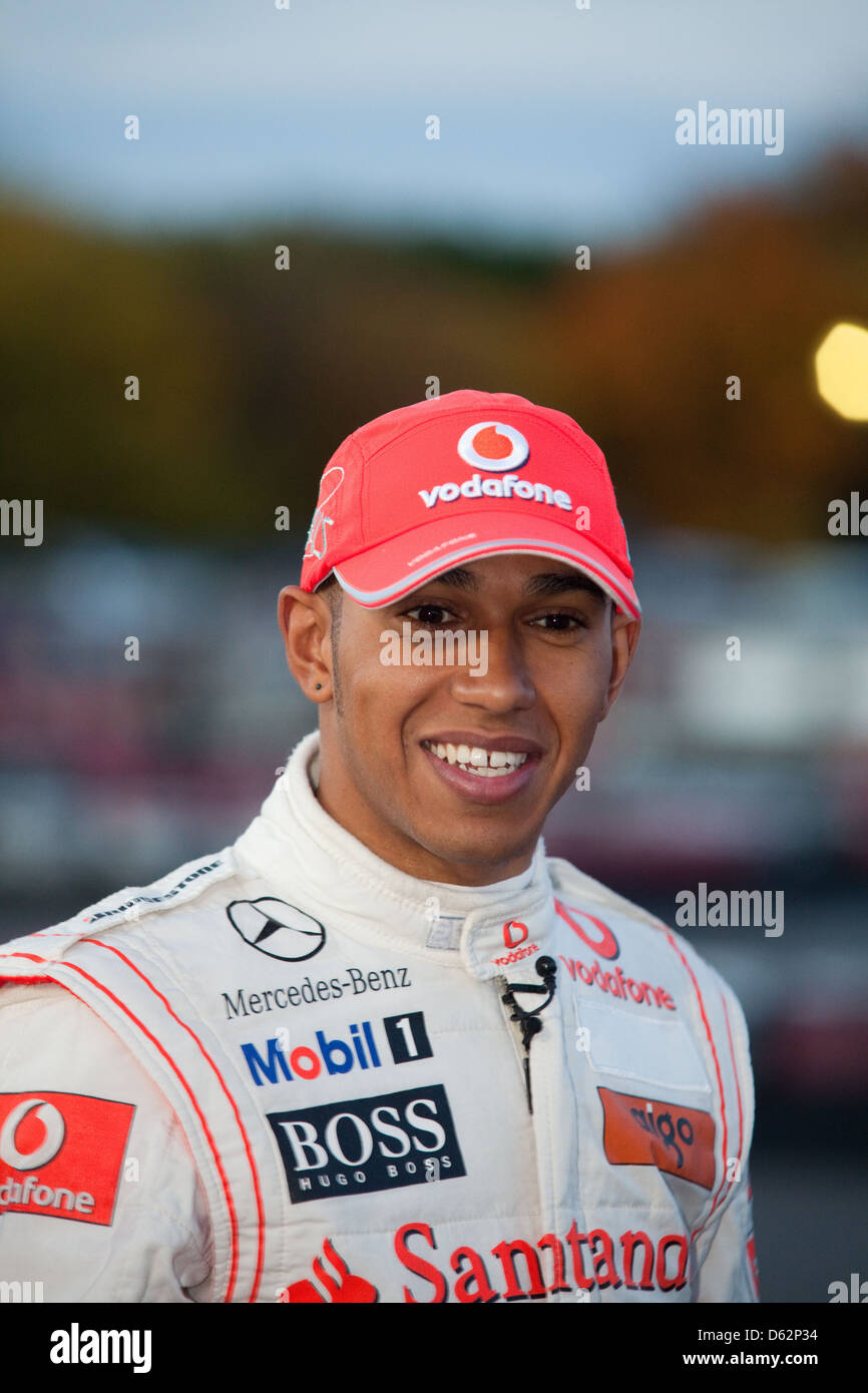 Lewis hamilton formula one racing hi-res stock photography and images ...