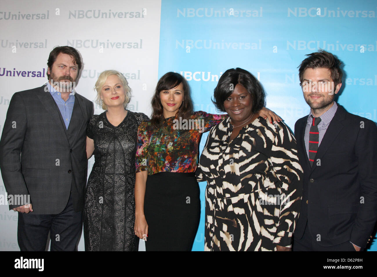 Rashida jones adam scott hi-res stock photography and images - Alamy