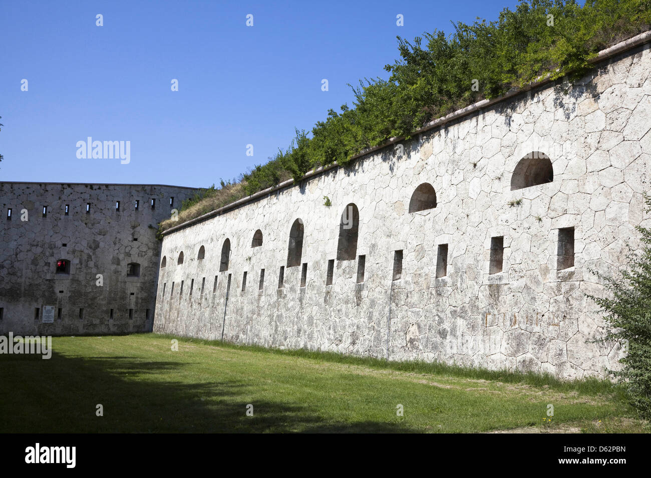 Fort Monostor in Komarom (Monostori Eroed), Hungary Stock Photo - Alamy