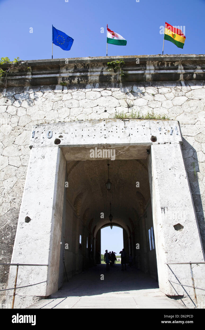 Fort Monostor in Komarom (Monostori Eroed), Hungary Stock Photo - Alamy