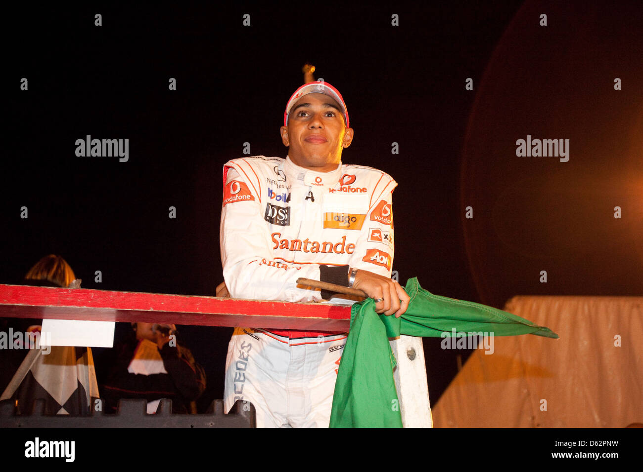 Lewis Hamilton at the Vodafone track day Daytona, Milton Keynes ...