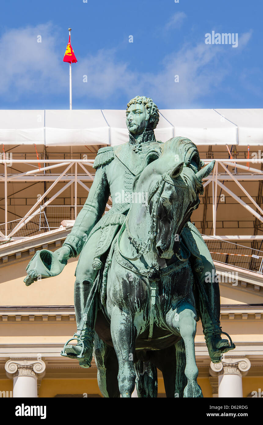 King Carl Johan Stock Photo - Alamy