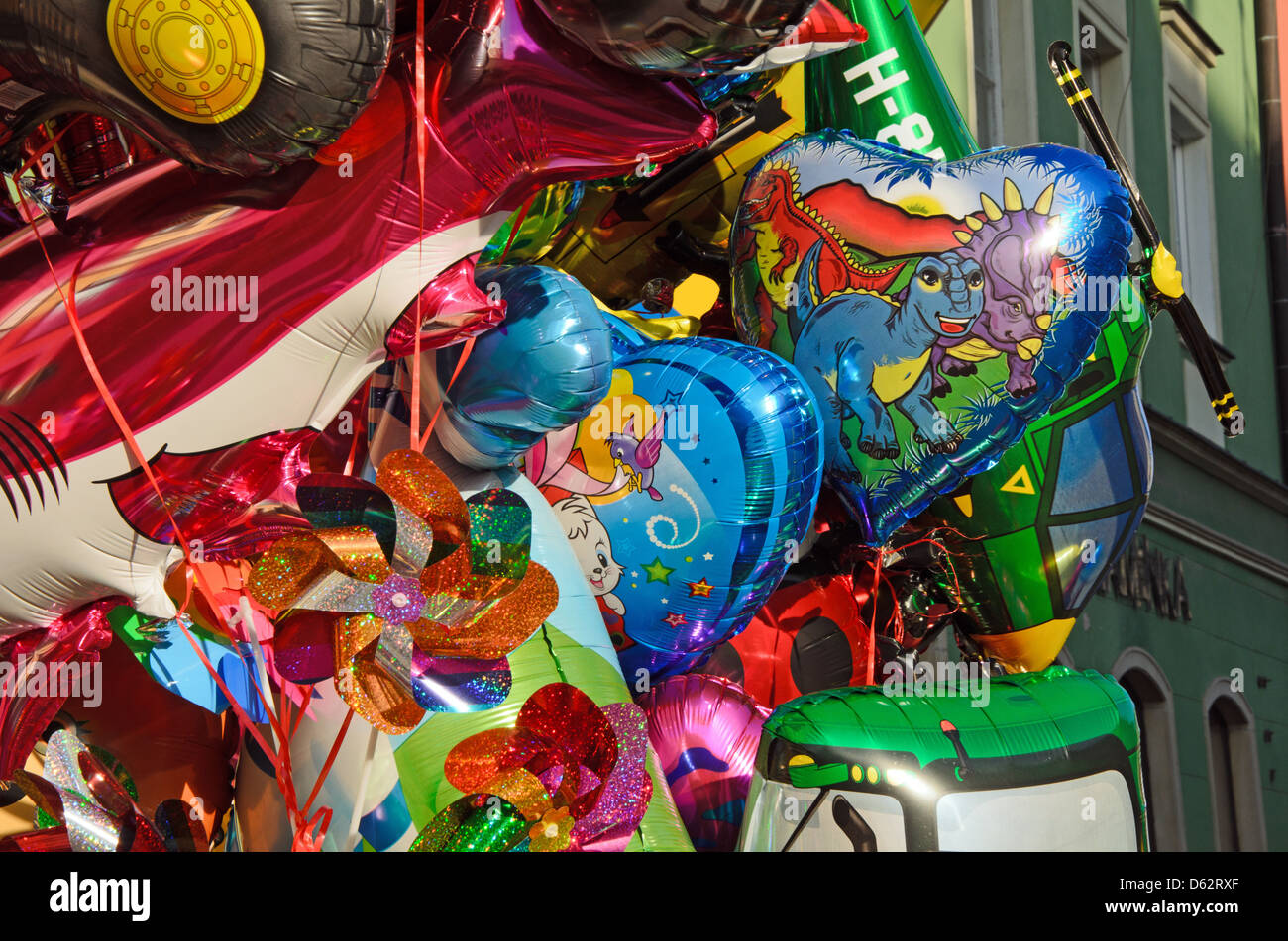 Shiny helium balloon hi-res stock photography and images - Alamy