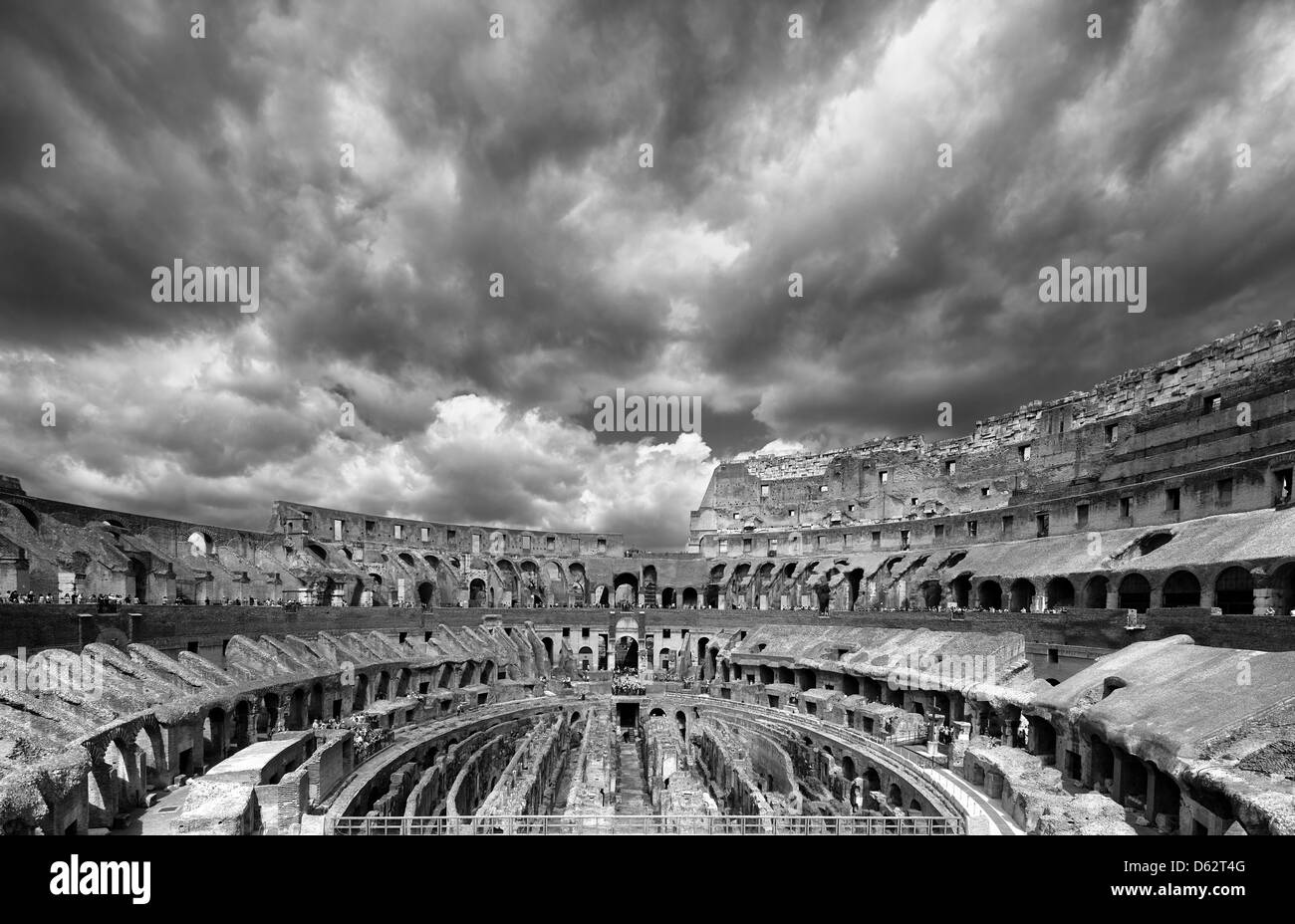 Colosseum exterior view Black and White Stock Photos & Images - Alamy