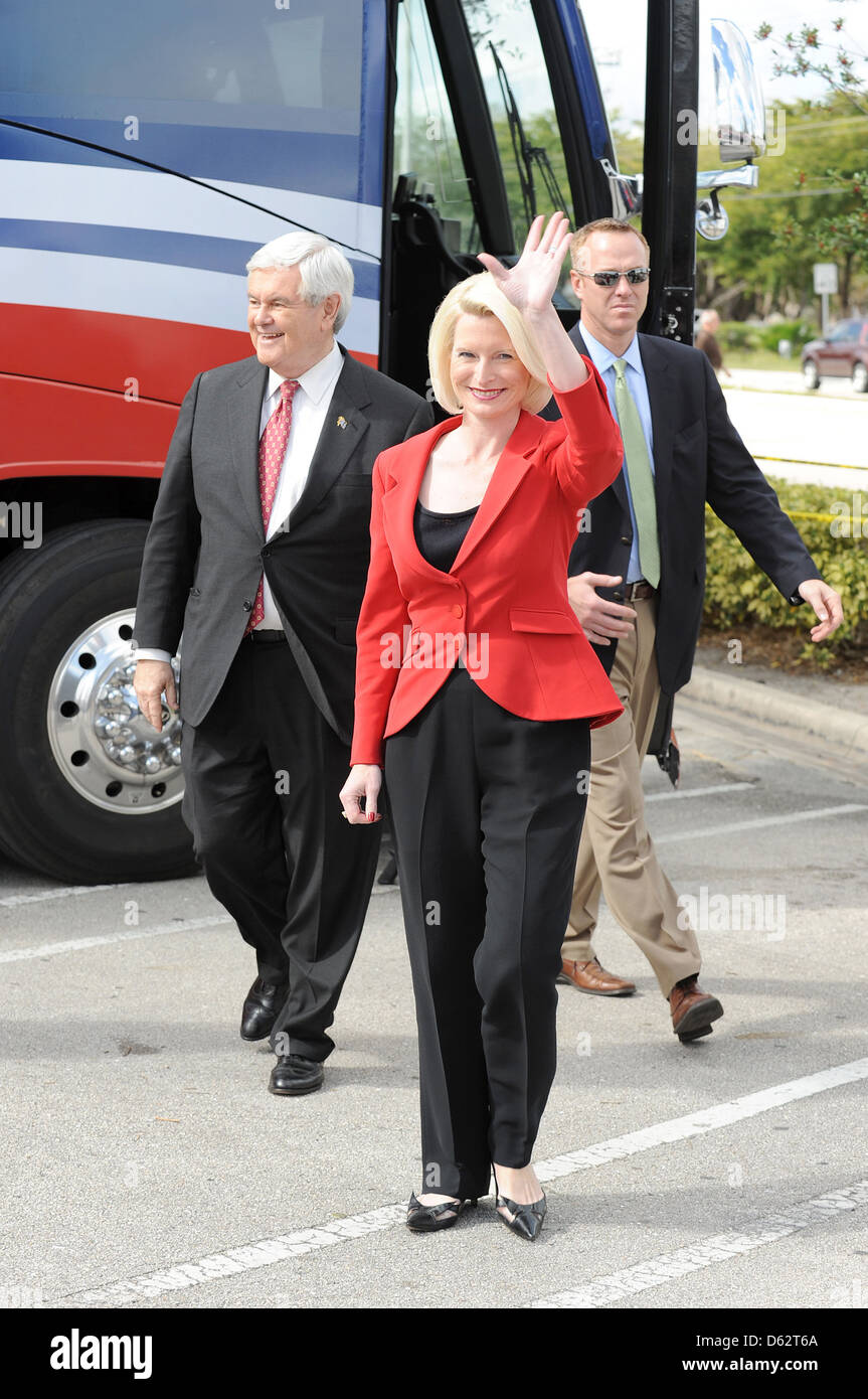 Callista Bisek, Newt Gingrich Republican presidential candidate Newt ...