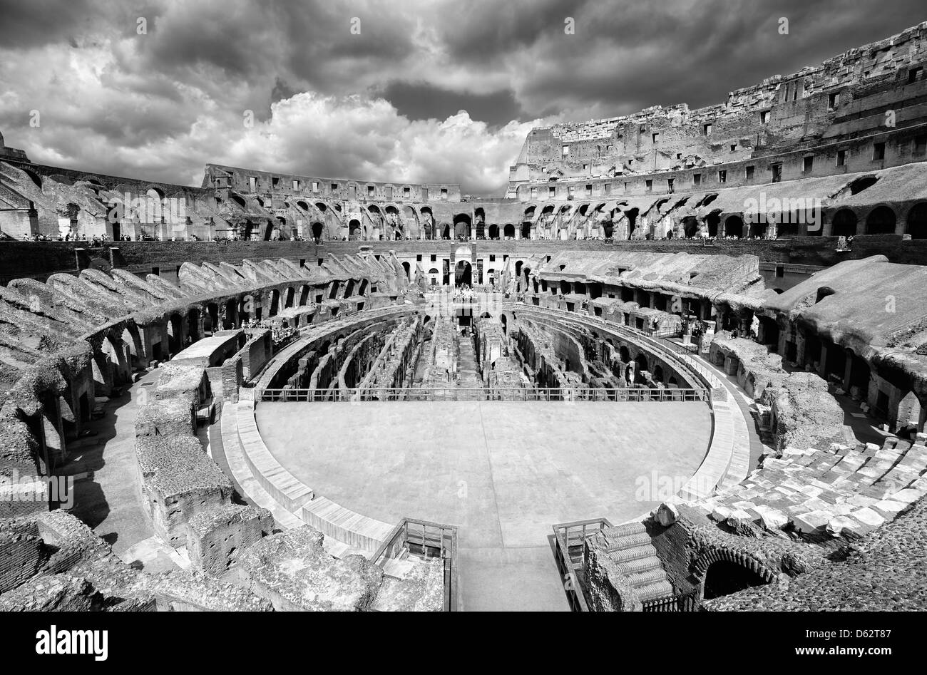 Colosseum view Black and White Stock Photos & Images - Alamy