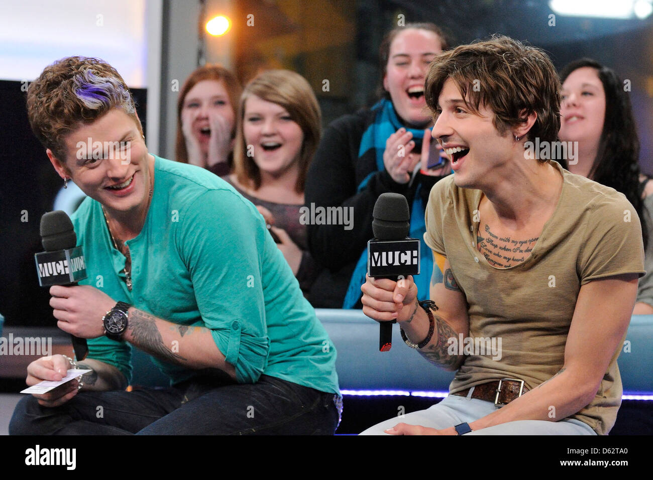 Nash Overstreet and Ryan Follese Hot Chelle Rae appears on Much Music's ...