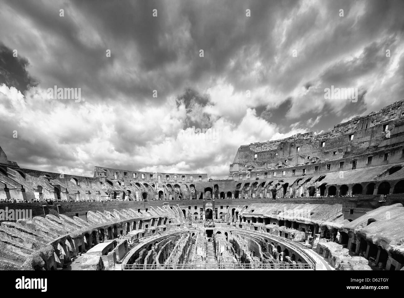 Colosseum view Black and White Stock Photos & Images - Alamy