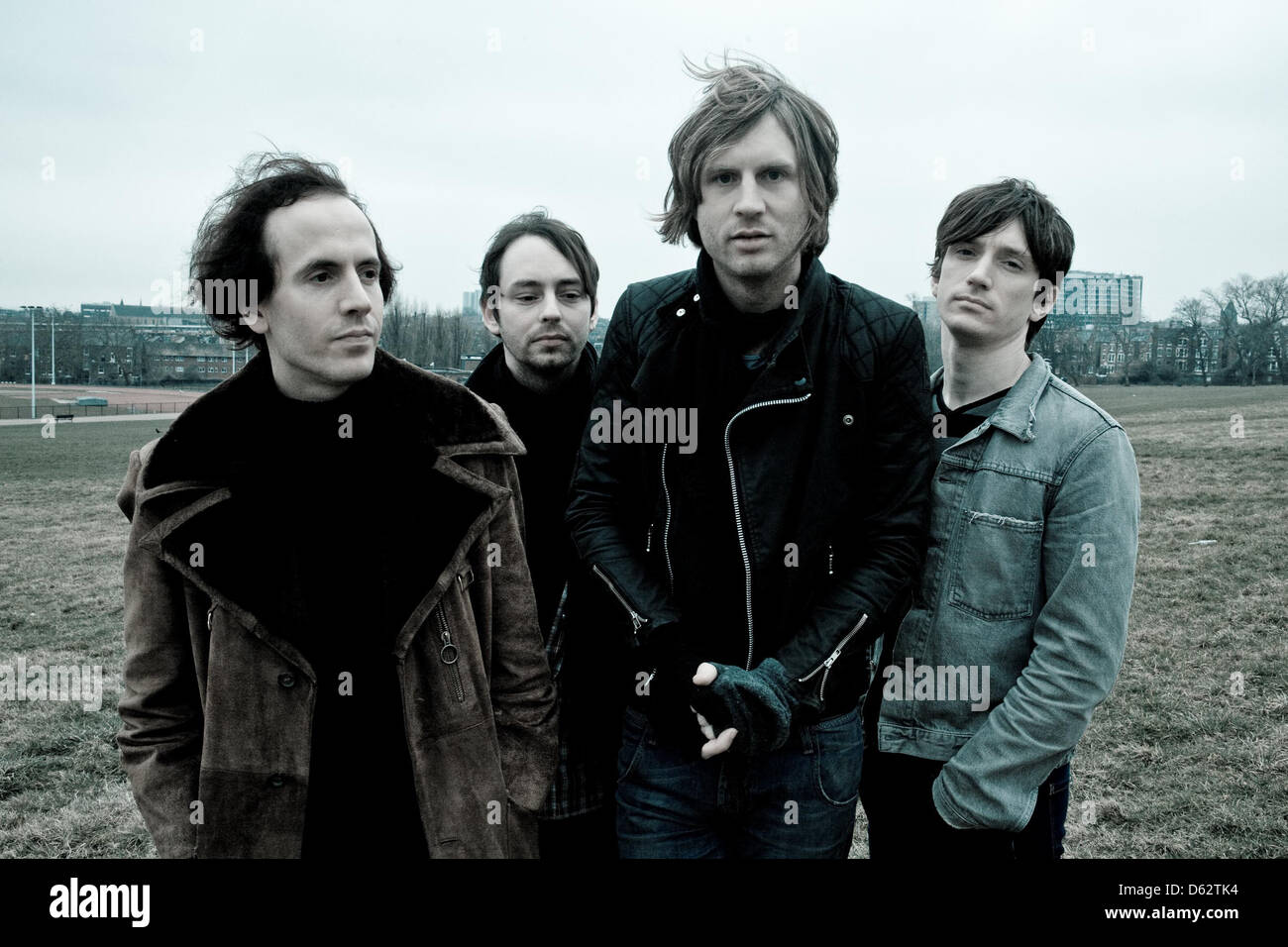 Longview, English indie rock band photographed in Camden, London ...