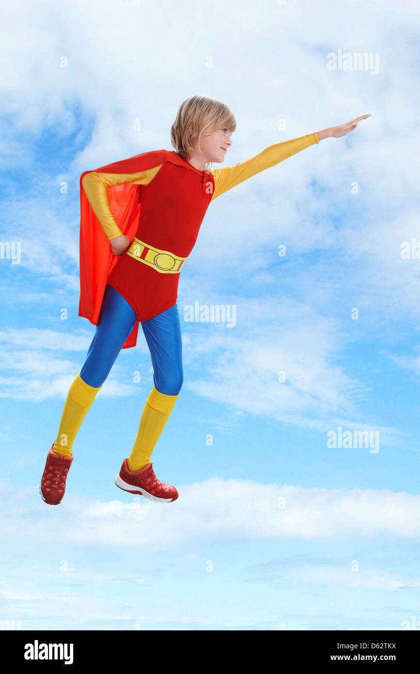 Flying character hi-res stock photography and images - Alamy