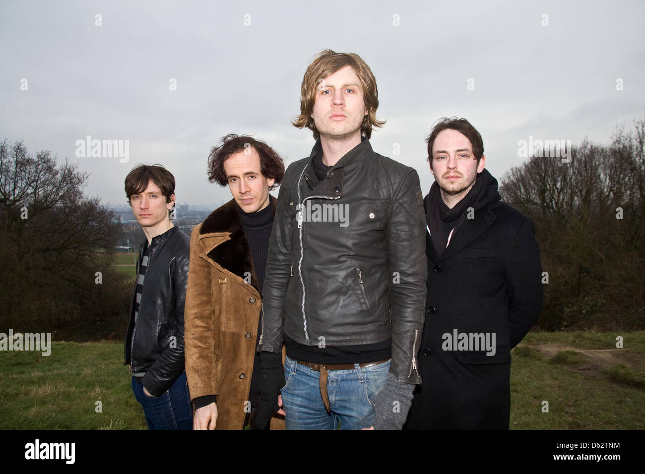 Longview, English indie rock band photographed in Camden, London ...