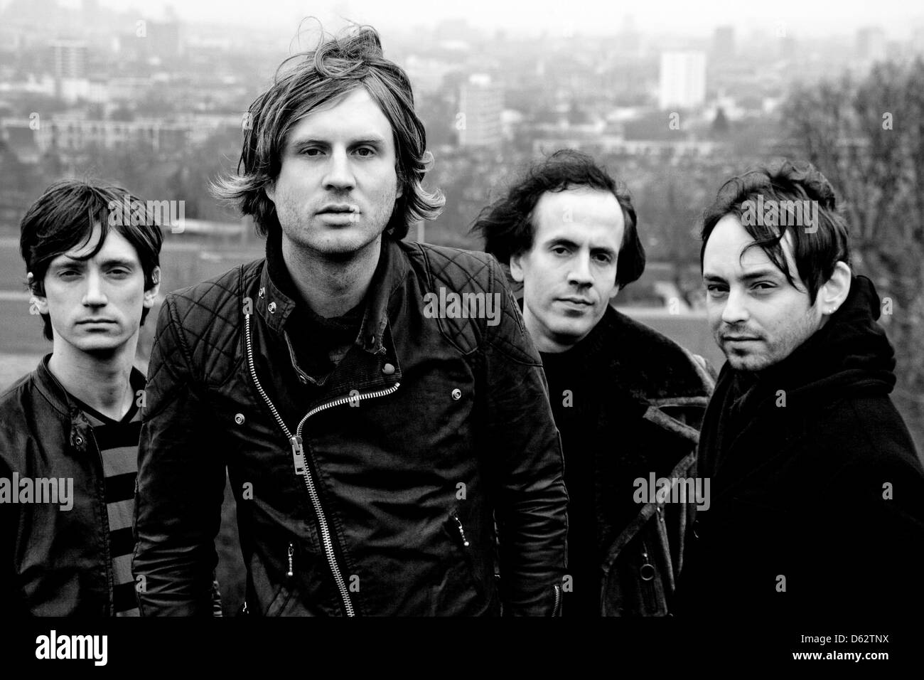 Longview, English indie rock band photographed in Camden, London ...