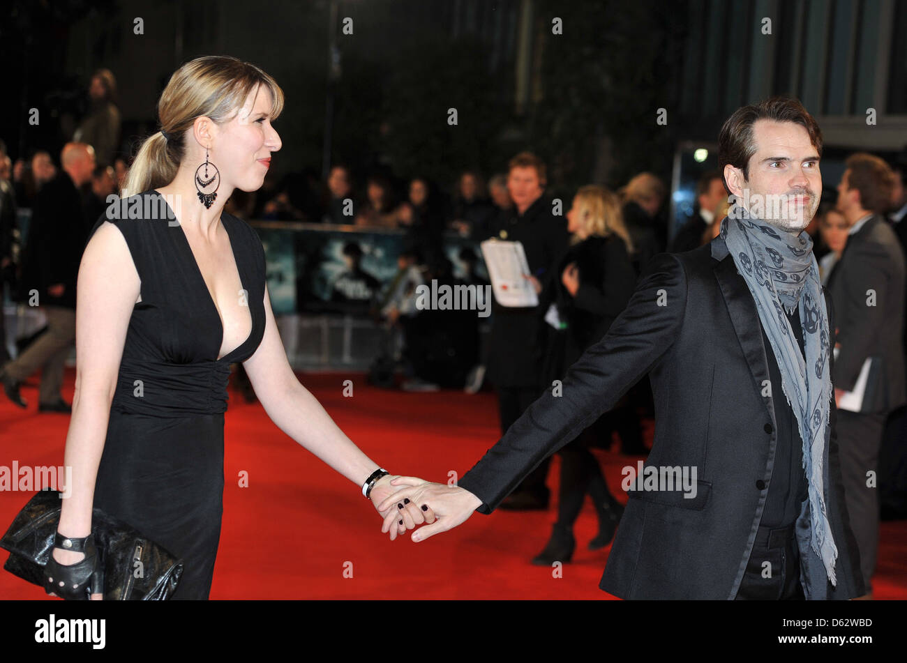 Jimmy Carr and Karoline Copping The Woman in Black - World Premiere ...
