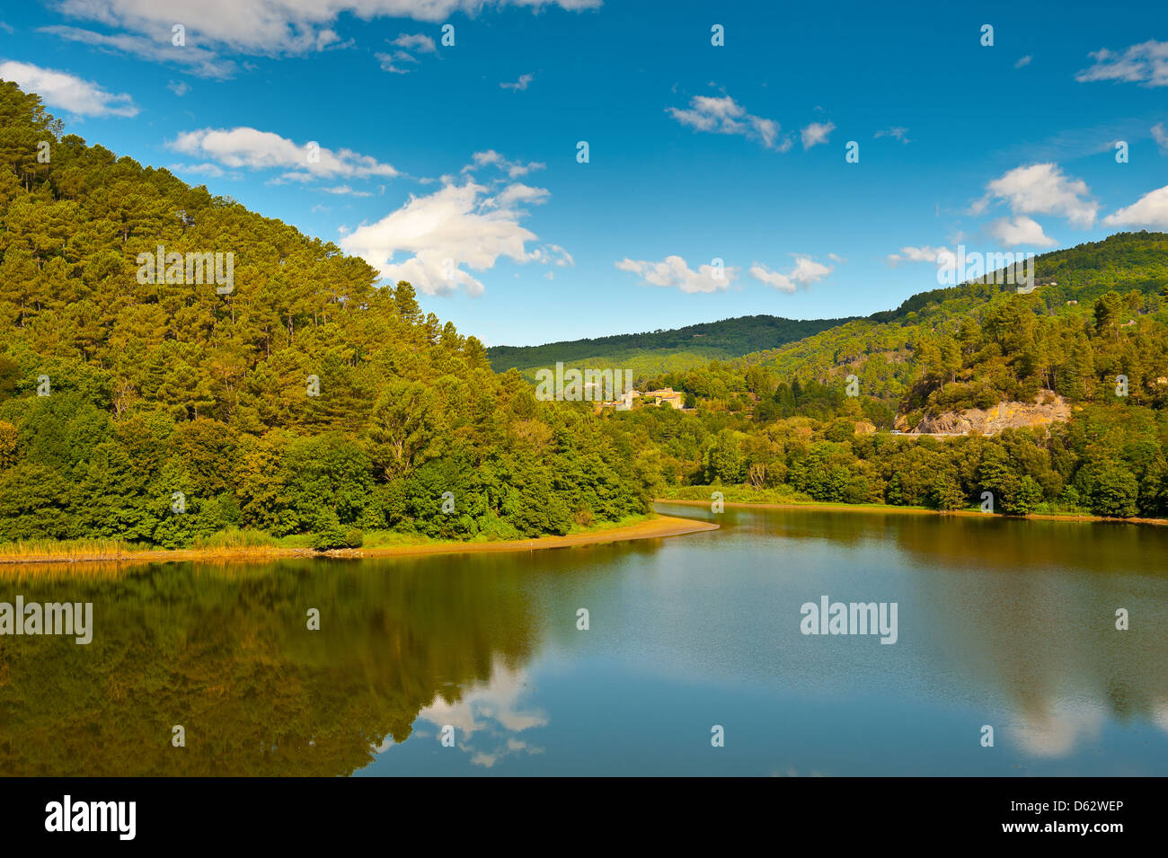 Shore of Lake Stock Photo - Alamy
